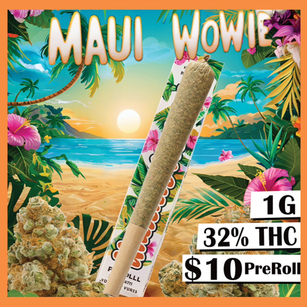 MAUI WOWIE 1G SAT PRE-ROLL - theplanet60.com